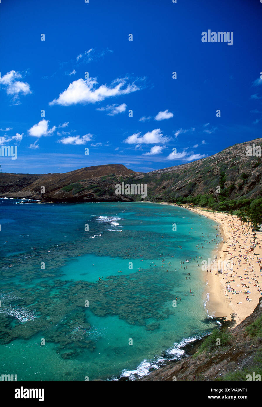 Hanauma bay honolulu oahu hawaii hi-res stock photography and images ...