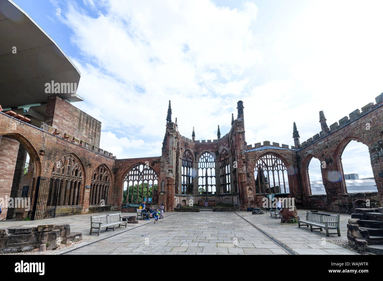 Coventry Cathedral Ruins Stock Photo - Alamy