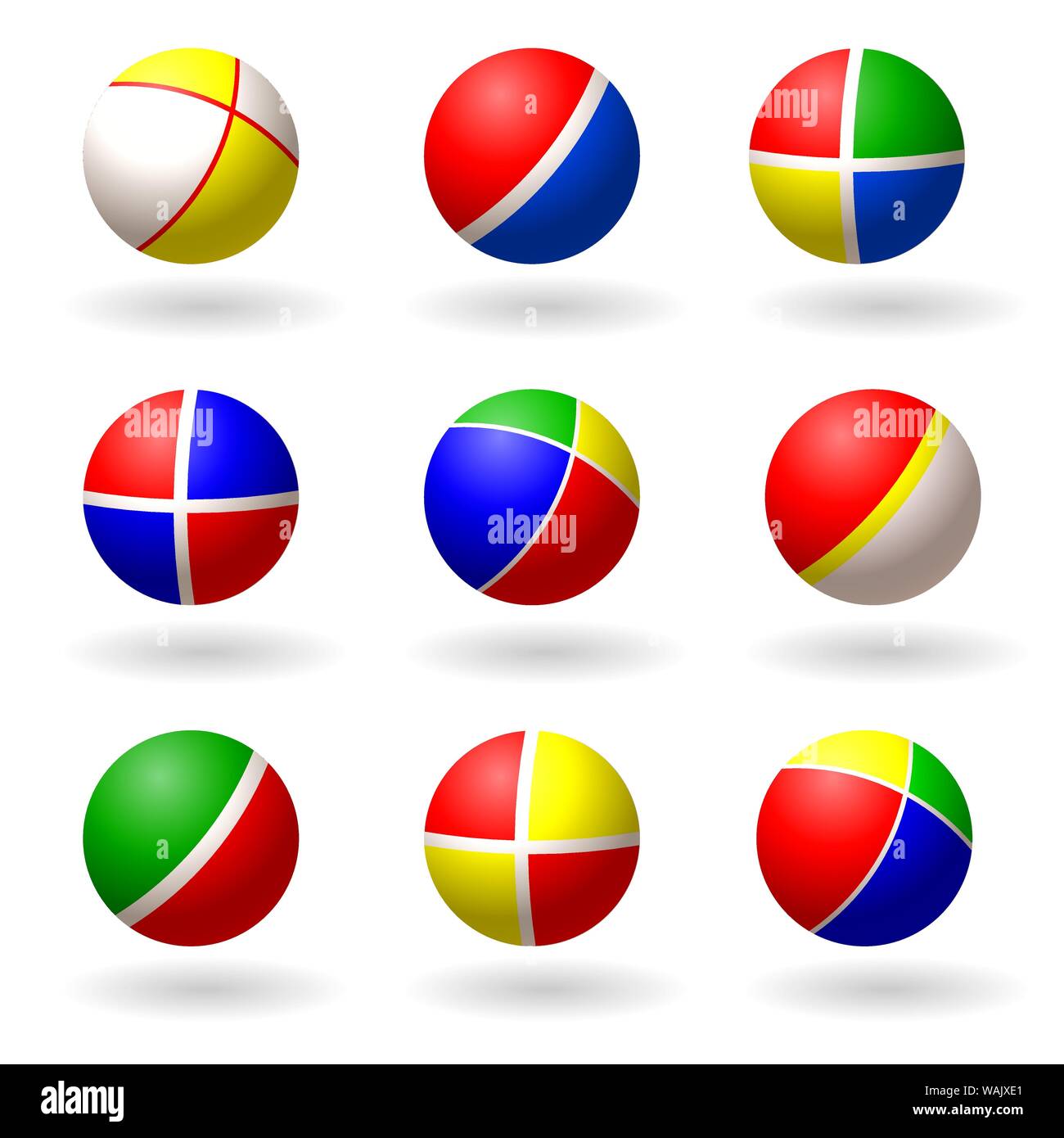 Children playing ball games street Stock Vector Images - Alamy