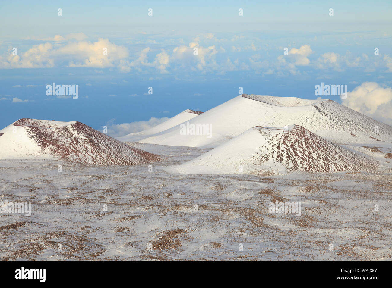 Snowfall On Mauna Kea