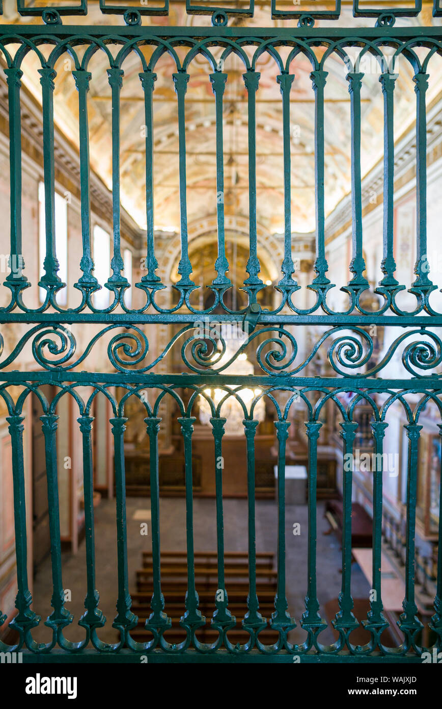Portugal, Azores, Sao Miguel Island, Ponta Delgada. Convento de Santo ...