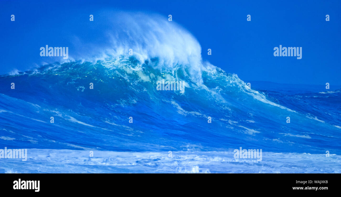 Storm waves, North Shore, Oahu, Hawaii Stock Photo - Alamy