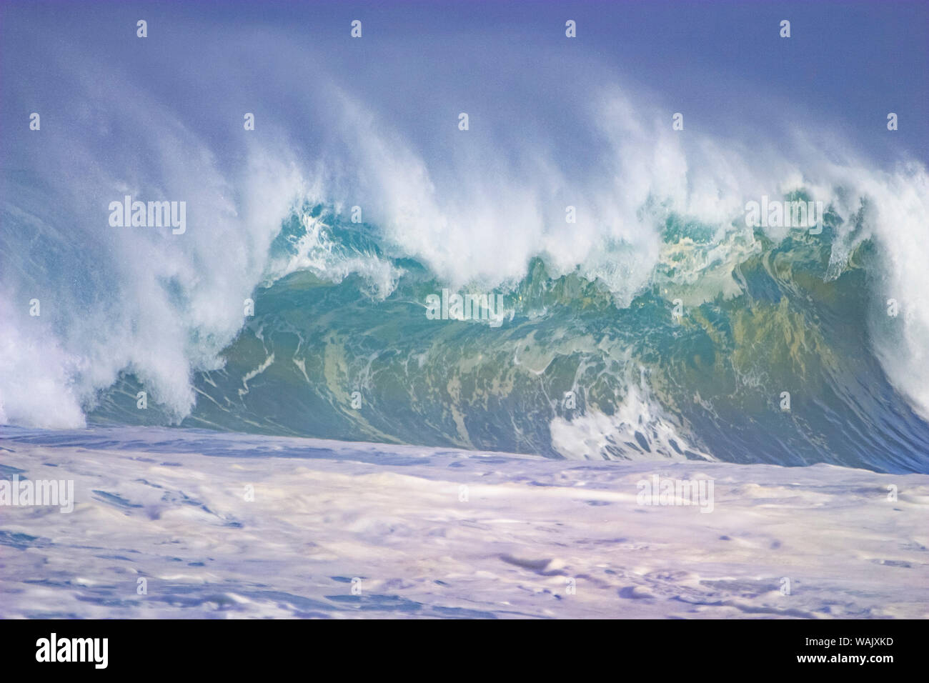 Storm waves, North Shore, Oahu, Hawaii Stock Photo - Alamy