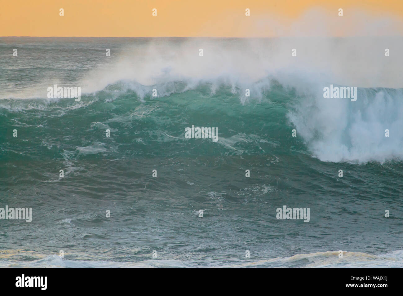 Pacific storm waves, North Shore of Oahu, Hawaii Stock Photo - Alamy
