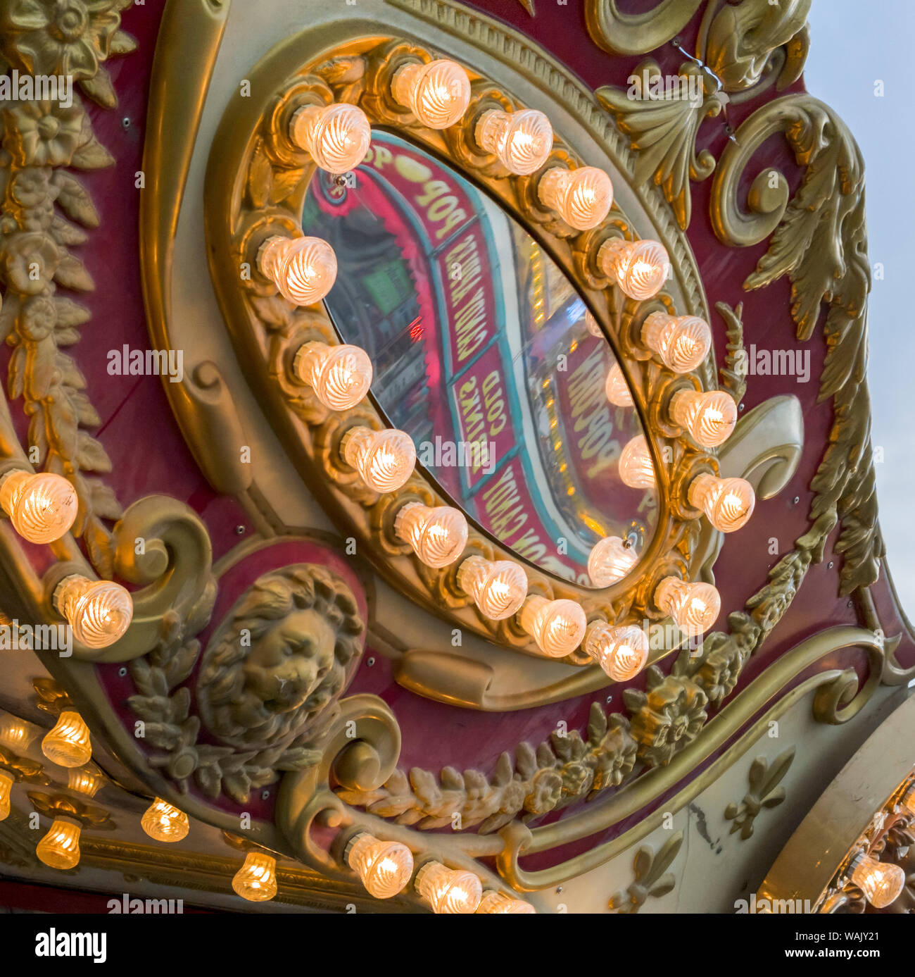 Fairground mirror hi-res stock photography and images - Alamy