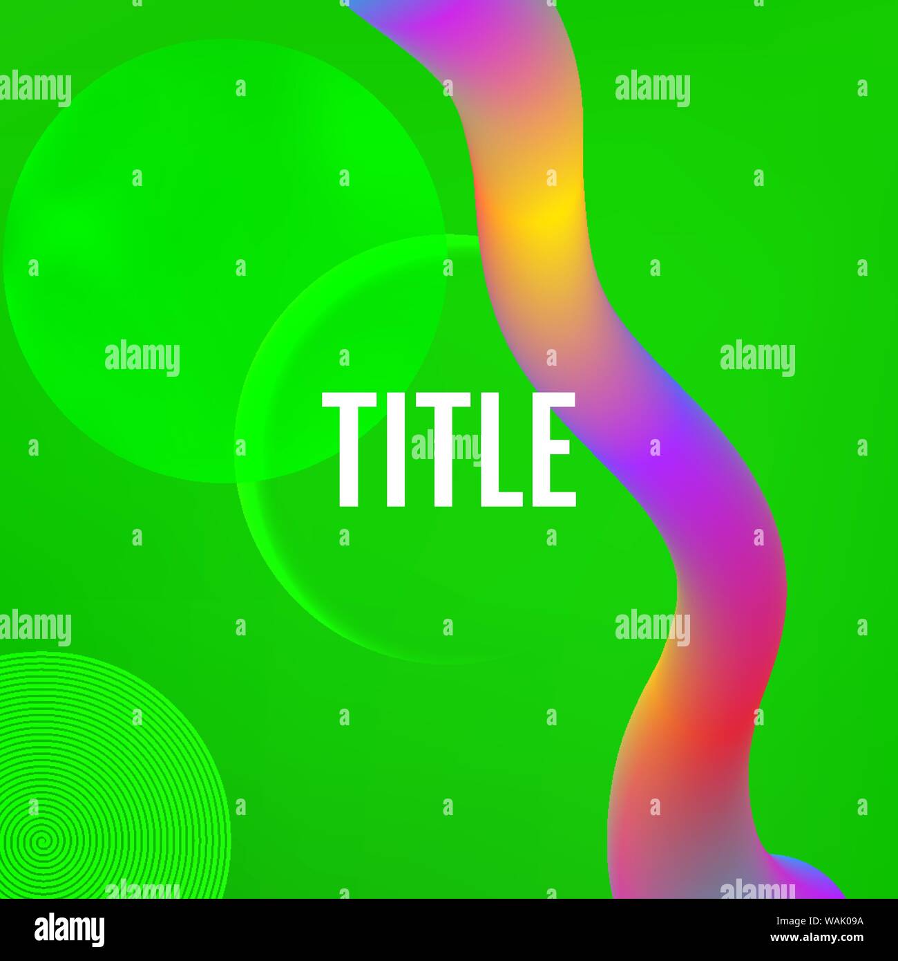 Green Template for the design of a website landing page or background ...