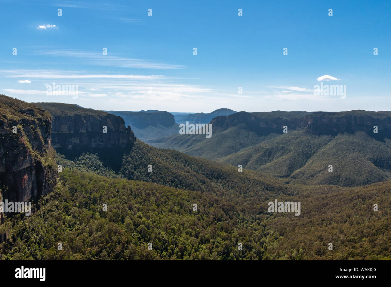 Blue colour tree mountains hi-res stock photography and images - Alamy