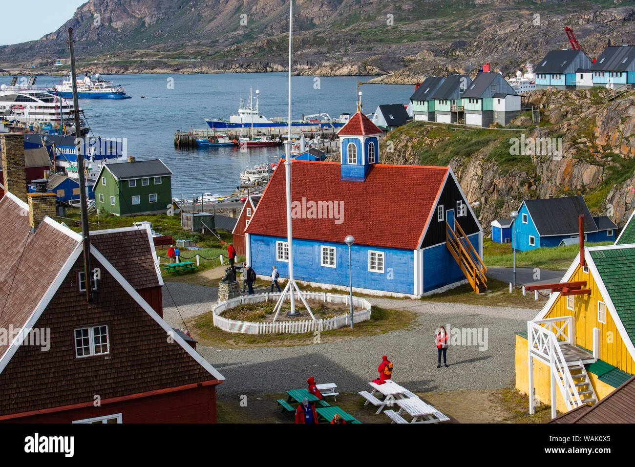 Sisimiut harbor hi-res stock photography and images - Alamy