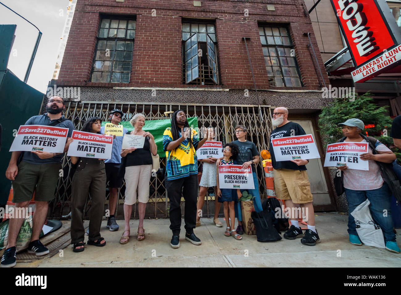 Anti gentrification protest new york hi-res stock photography and ...