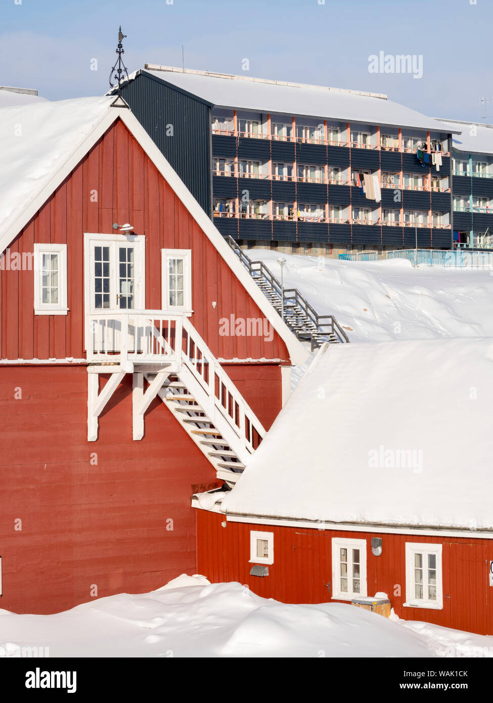 Knud Rasmussen's Museum. Greenland. (Editorial Use Only Stock Photo - Alamy
