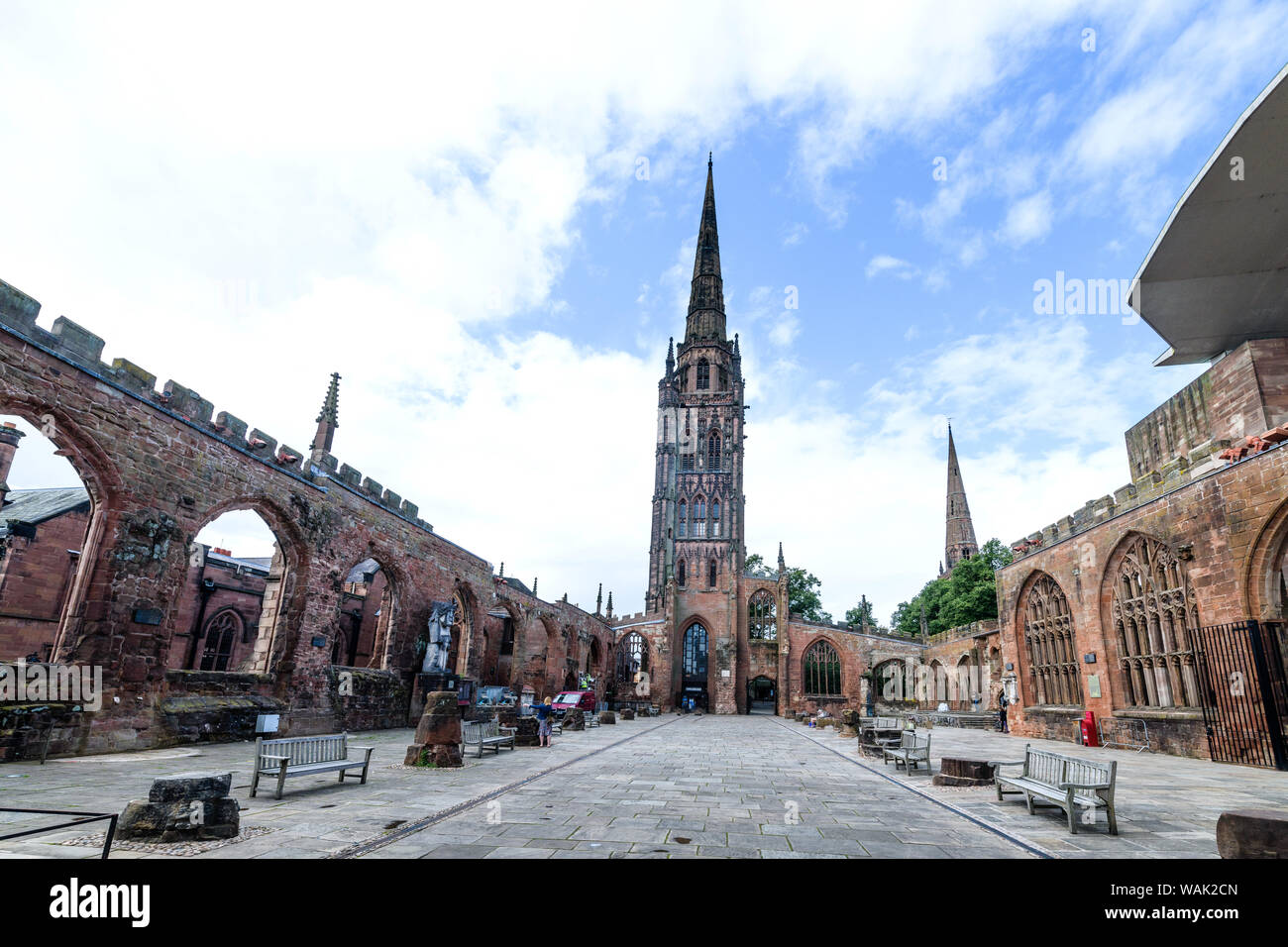 Coventry Cathedral Ruins Stock Photo - Alamy