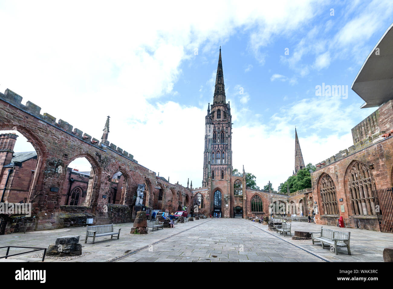Wwii bombing of coventry cathedral hi-res stock photography and images ...