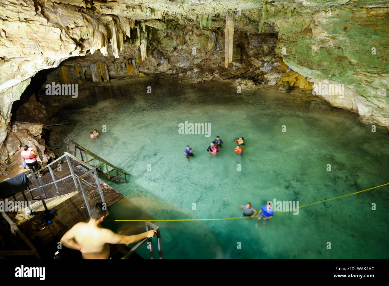 Yucatan cenote swimming hi-res stock photography and images - Alamy