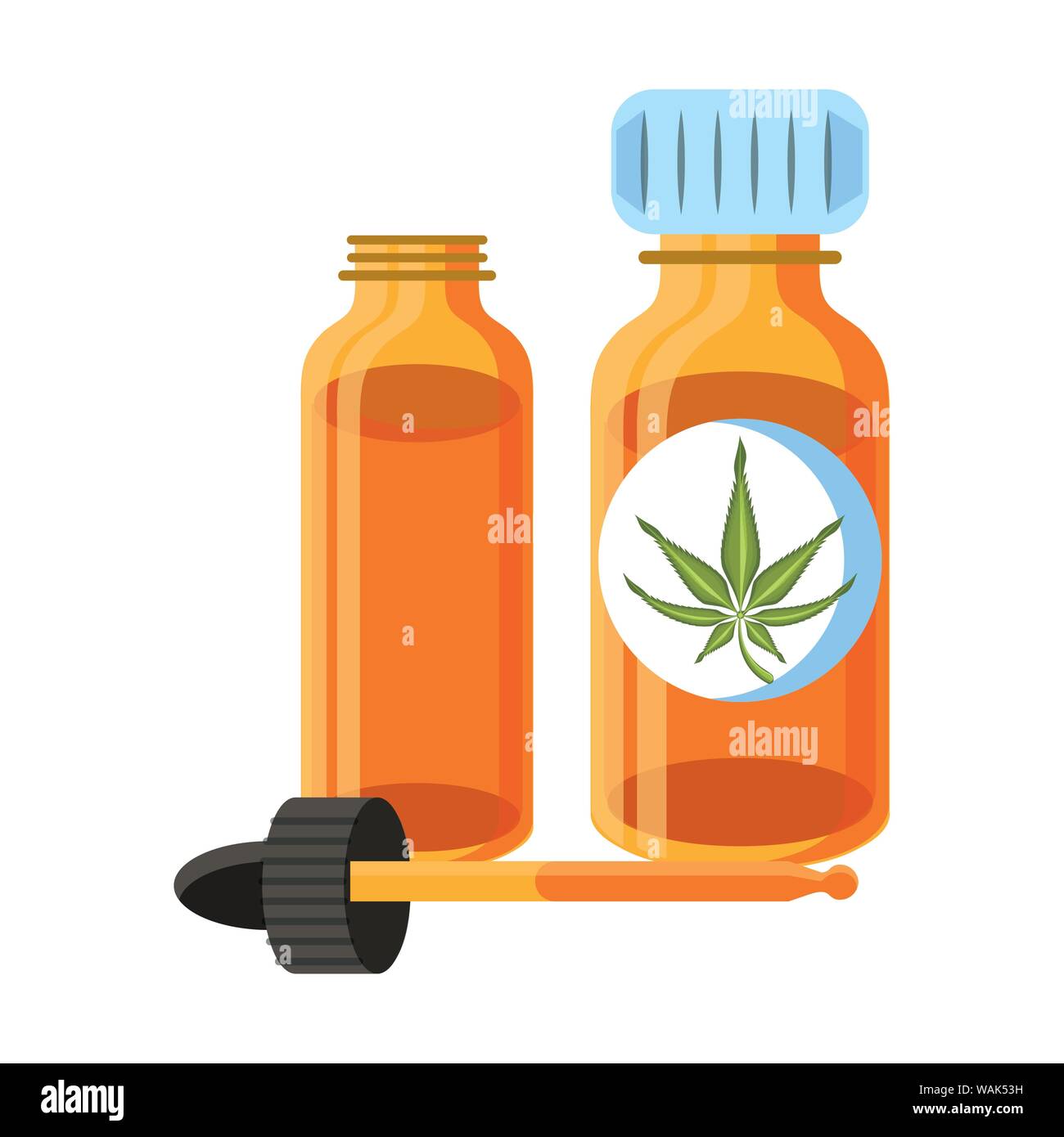 cannabis martihuana sativa hemp cartoon Stock Vector Image & Art - Alamy