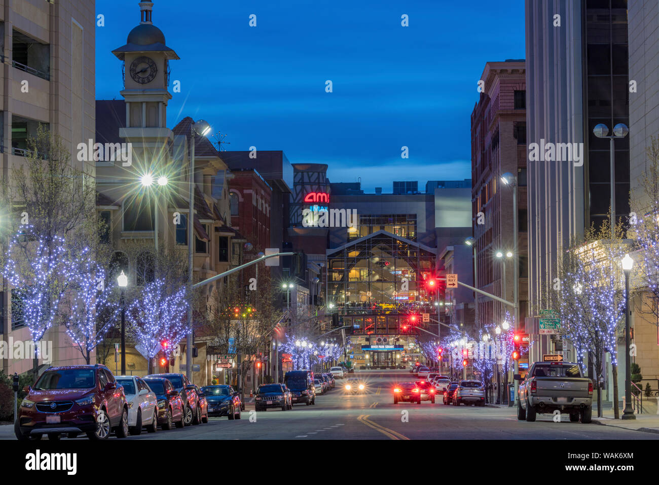 Downtown Spokane Washington High Resolution Stock Photography and ...