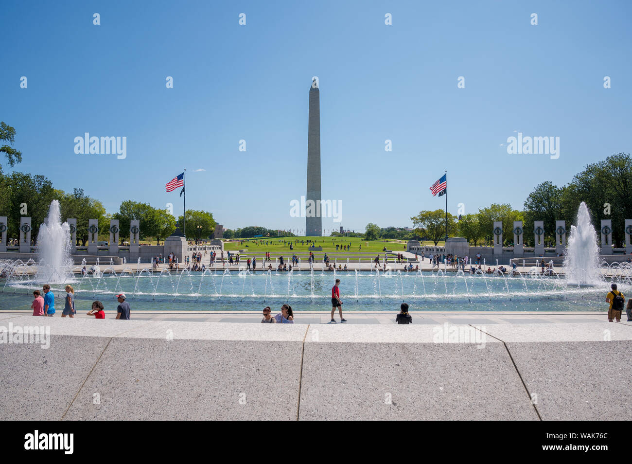 World War II Memorial, Washington DC, USA Stock Photo - Alamy
