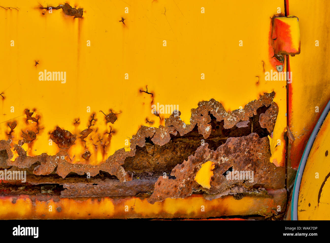 Old truck detail in Sprague, Washington State Stock Photo - Alamy