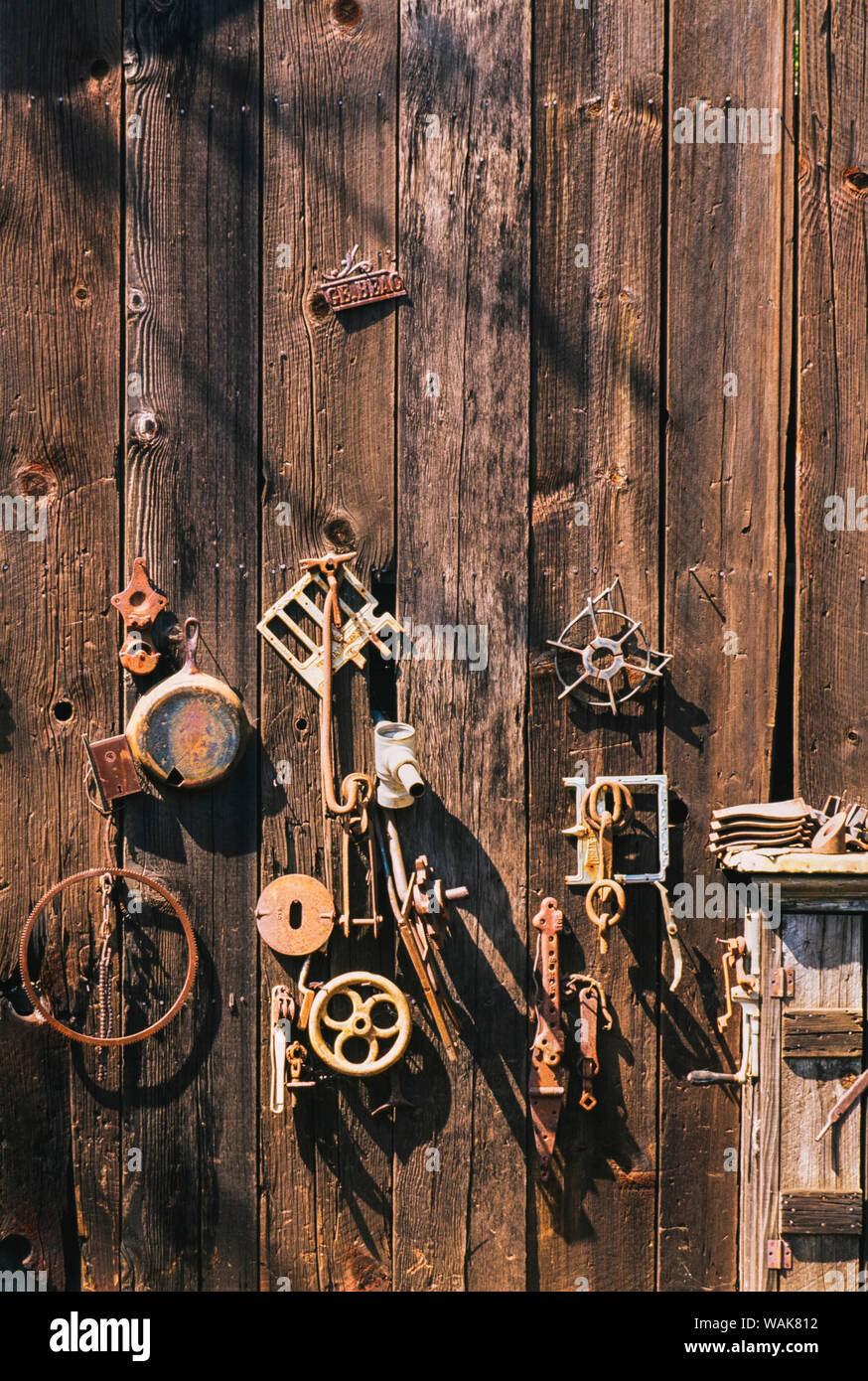 Old rusted tools hi-res stock photography and images - Alamy