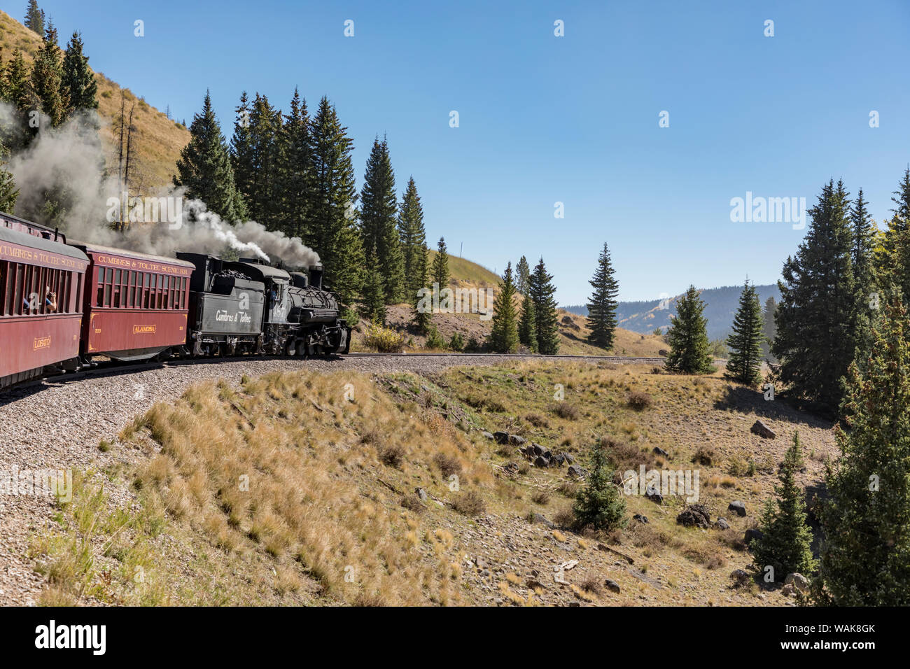 Cumbres toltec scenic railroad hi-res stock photography and images - Alamy