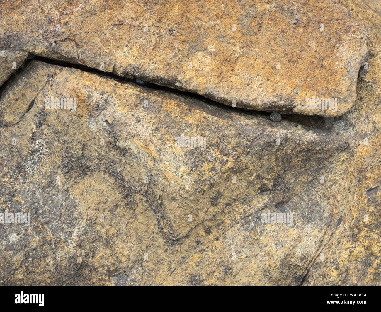 USA, Washington State. Alpine Lakes Wilderness, Stuart Range, Intrusive ...