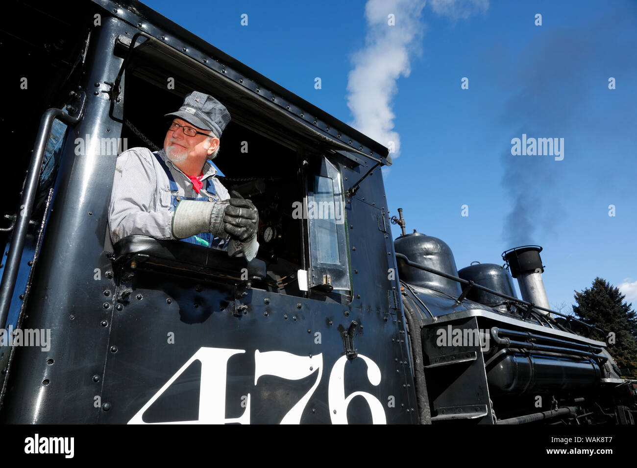 Durango, Colorado, USA. Durango and Silverton Narrow Gauge Train ...