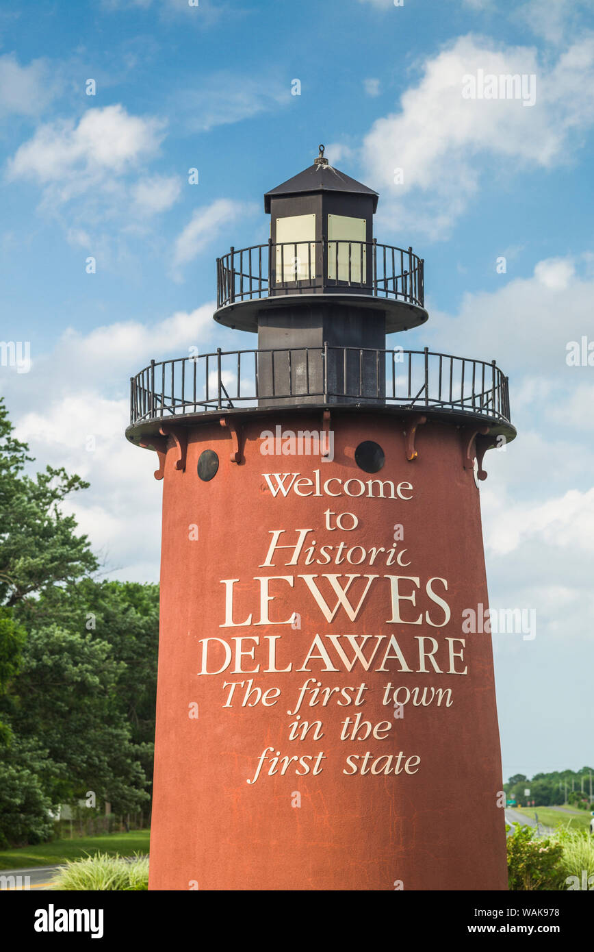 Welcome to delaware sign hi-res stock photography and images - Alamy