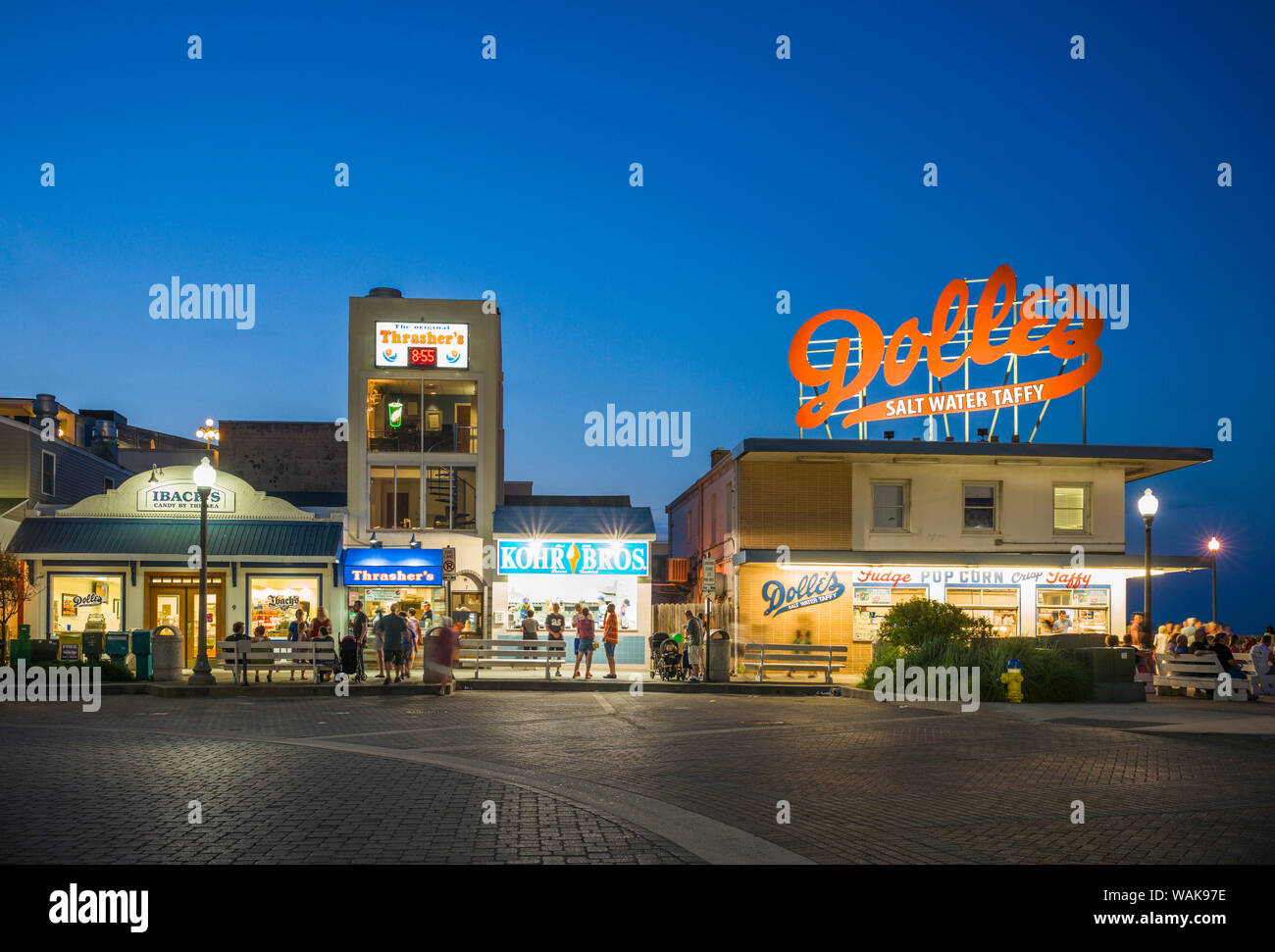 The boardwalk rehoboth beach hi-res stock photography and images - Alamy