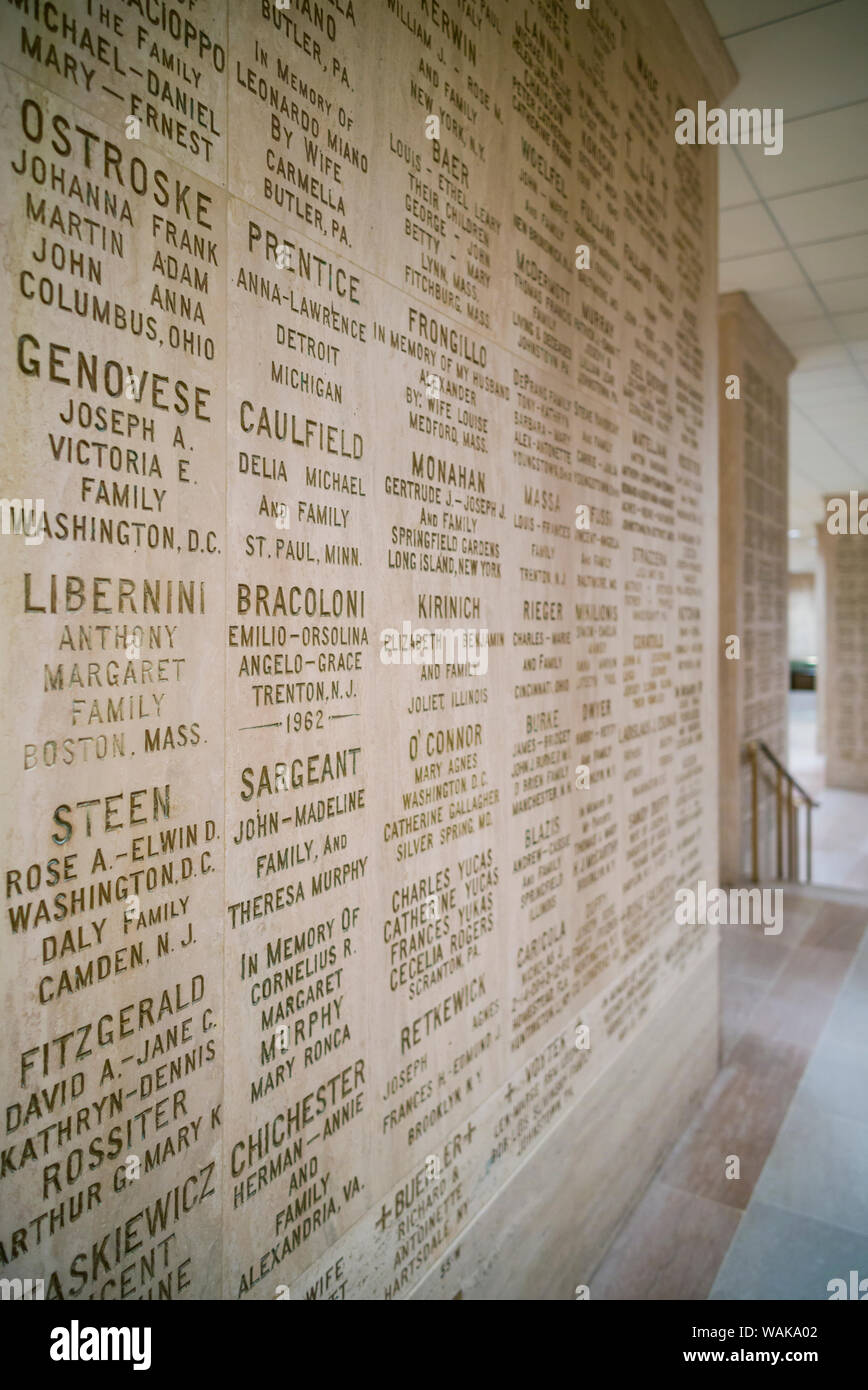 USA, Washington D.C. Basilica of the National Shrine of the Immaculate ...
