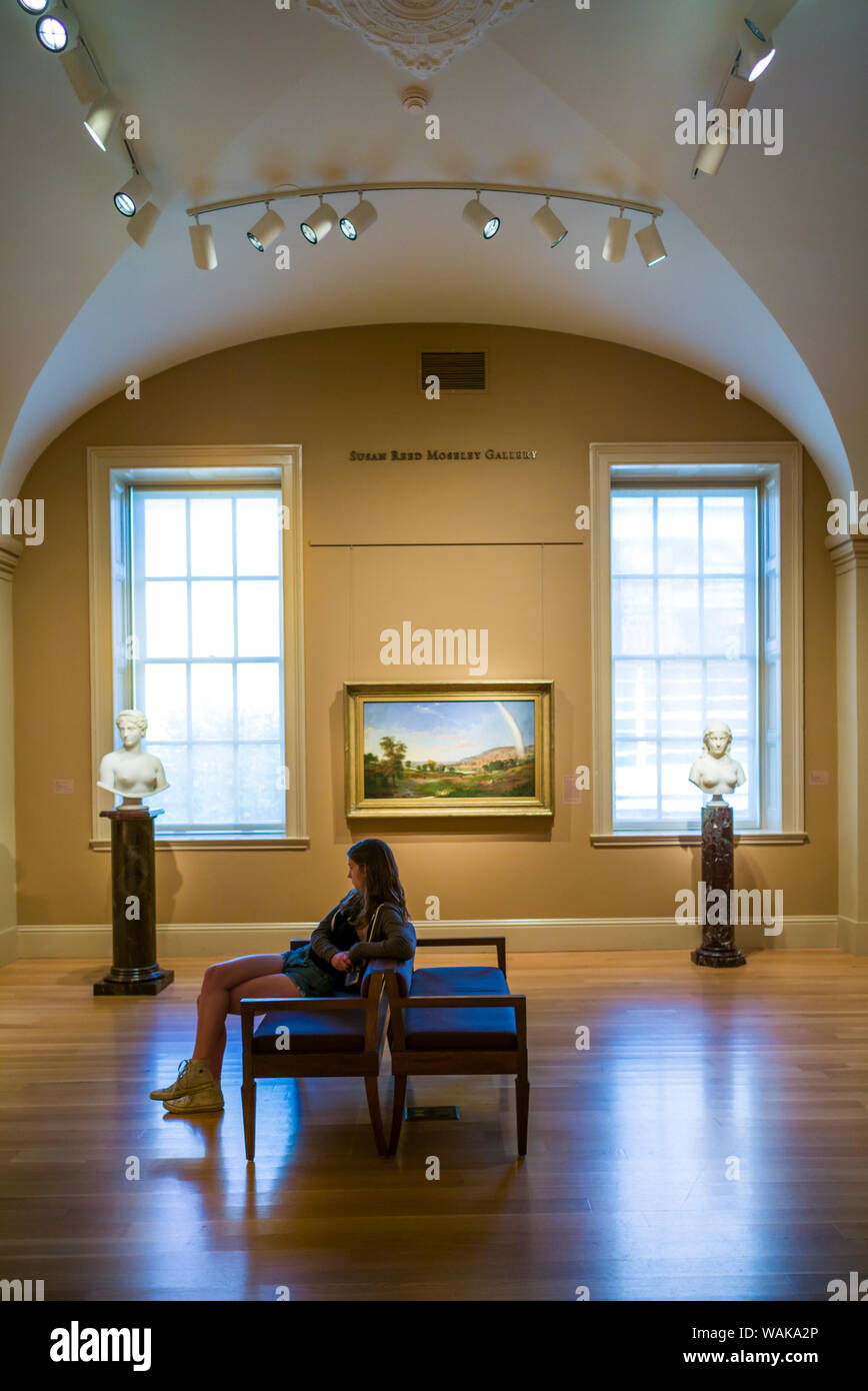 USA, Washington D.C. Reynolds Center American Art Museum, Susan Reed ...