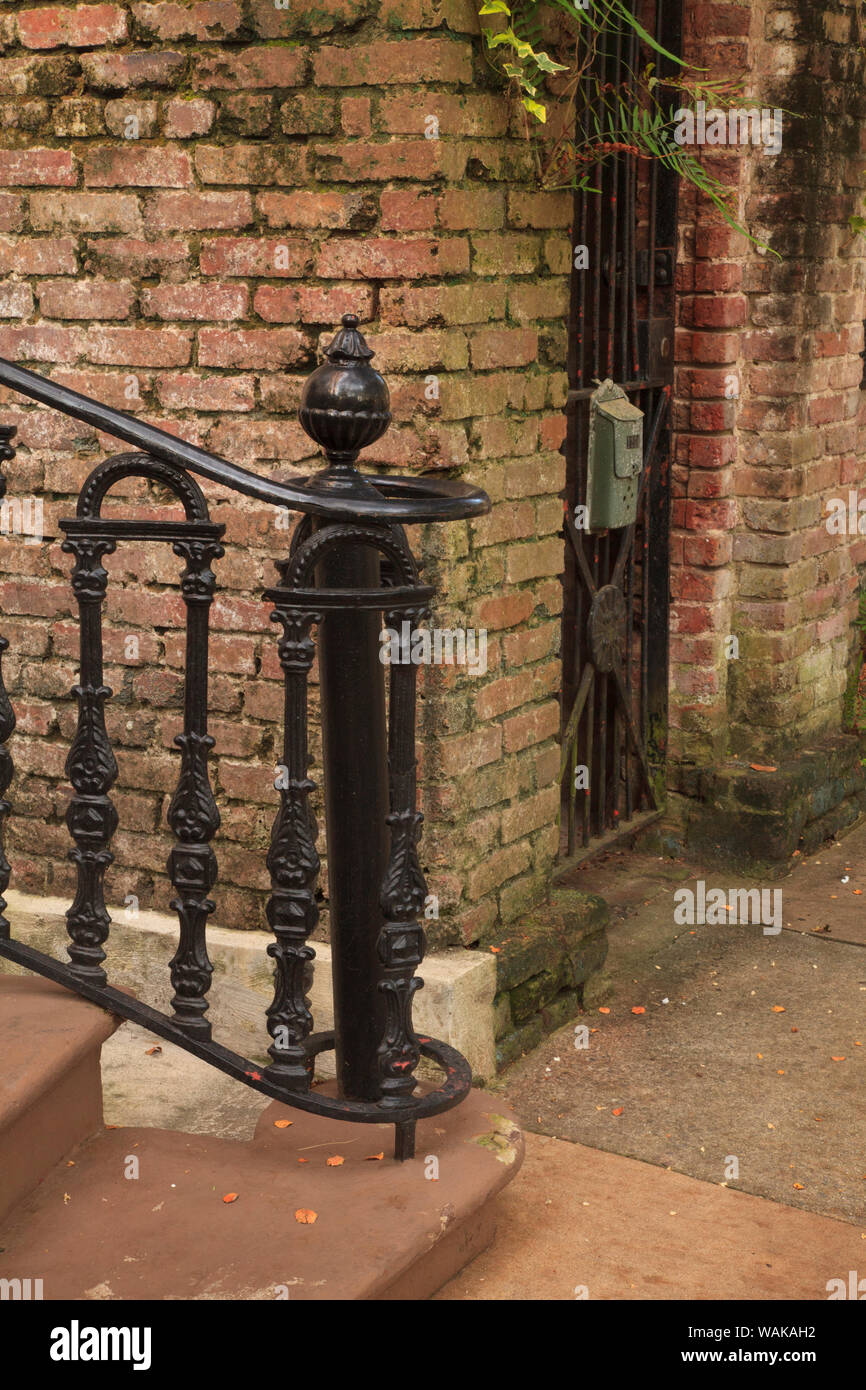 Wrought iron hand rail hi-res stock photography and images - Alamy