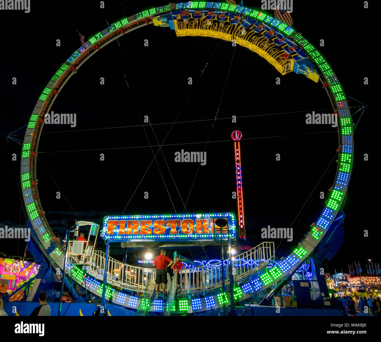 Looping flag hi-res stock photography and images - Alamy