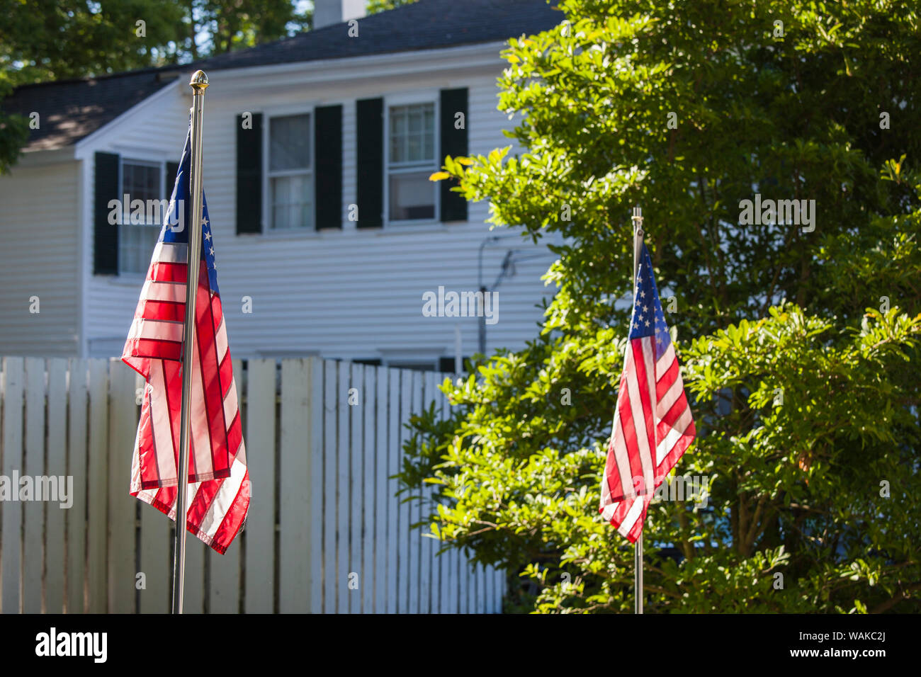 USA, Massachusetts, Cape Ann, Manchester by the Sea. Fourth of July, US ...