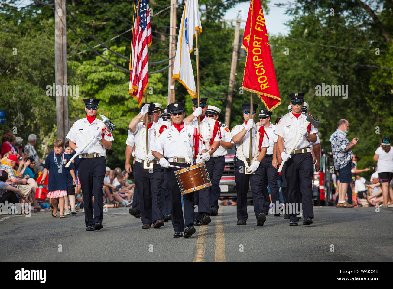 Firefighter parade hi-res stock photography and images - Alamy