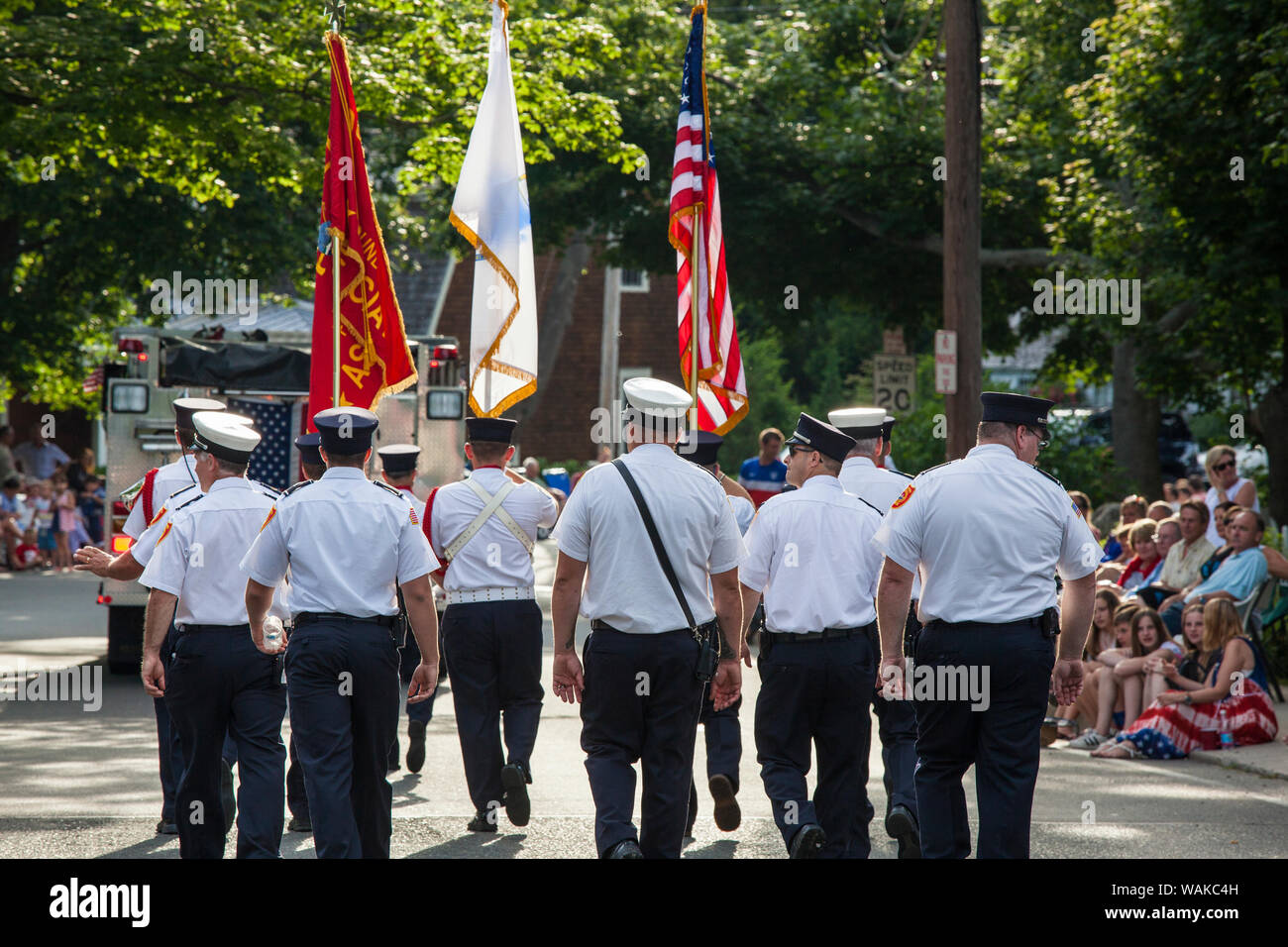 Firefighter parade hi-res stock photography and images - Alamy