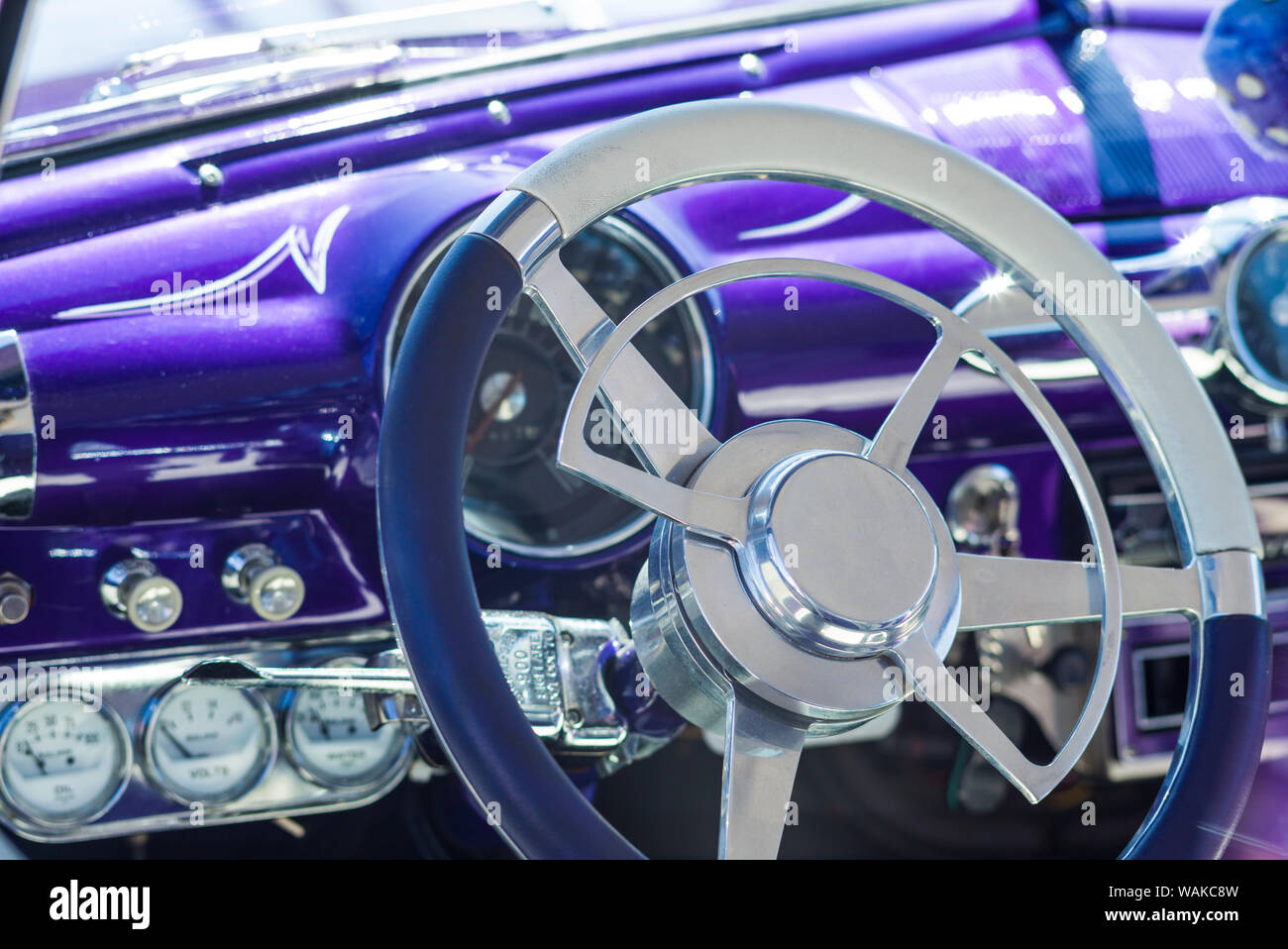 Classic hot rod interior hi-res stock photography and images - Alamy