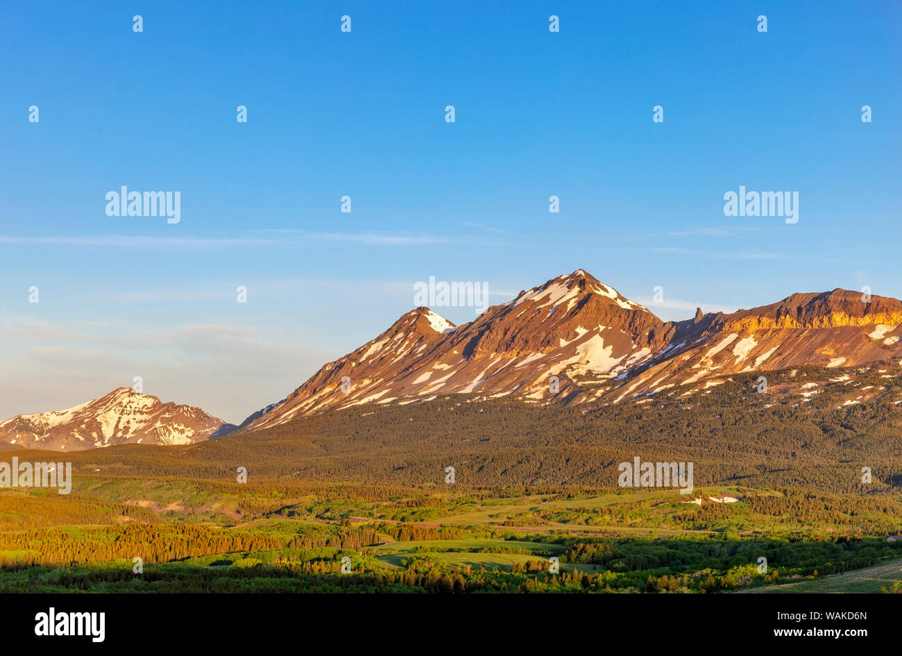 Continental divide marias pass montana hi-res stock photography and ...