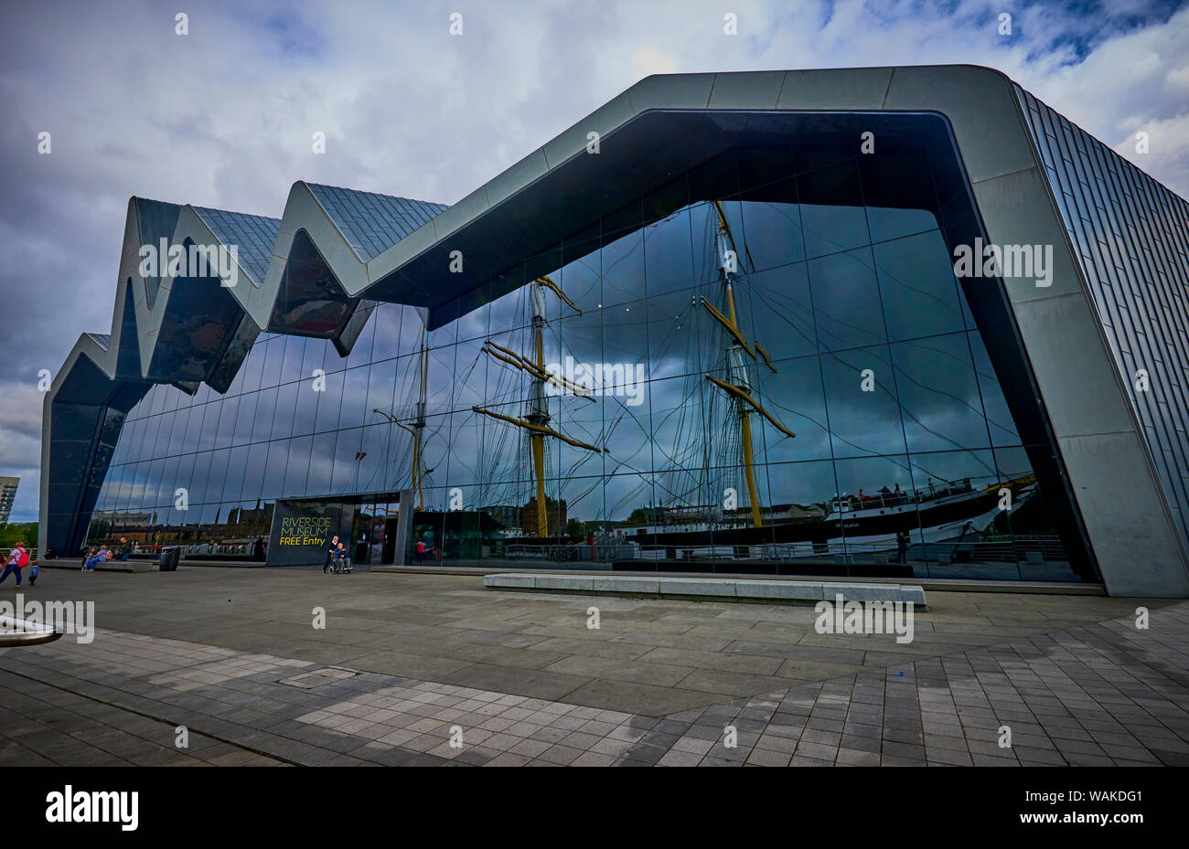 Riverside Museum (GLAS1 Stock Photo - Alamy