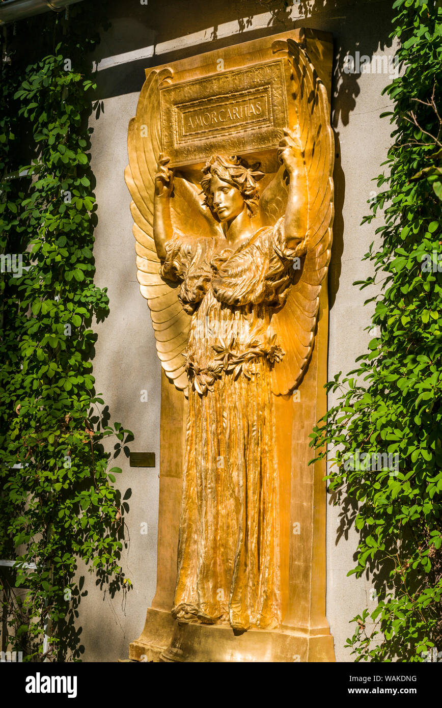 USA, New Hampshire, Cornish. Saint-Gaudens National Historic Park ...