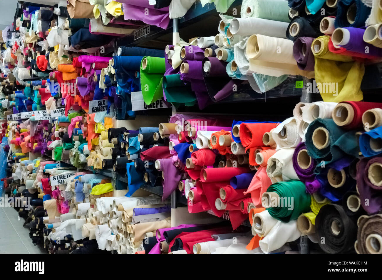 New York City, New York, USA. Garment district Stock Photo - Alamy