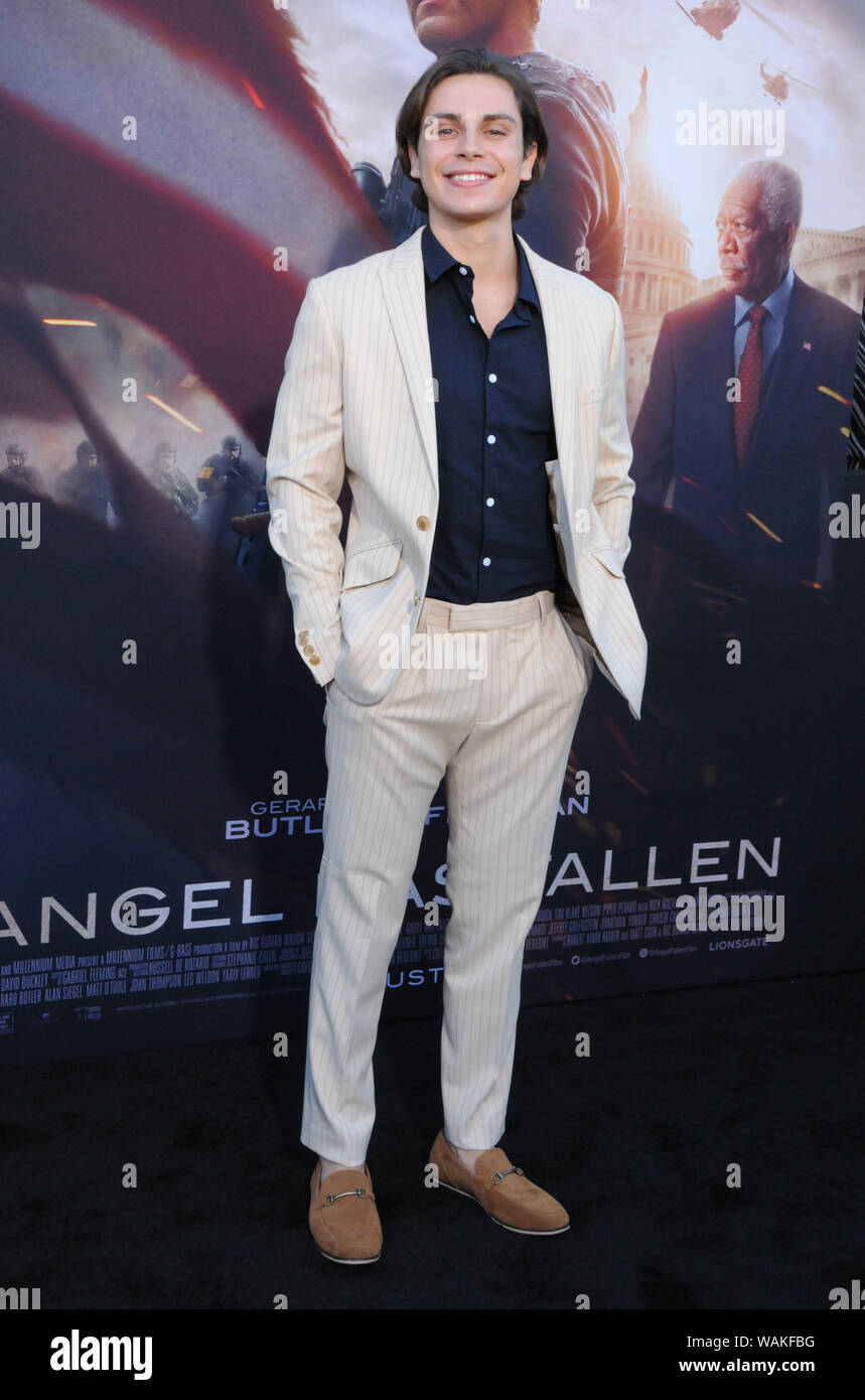 Los Angeles, California, USA 20th August 2019 Actor Jake T. Austin ...