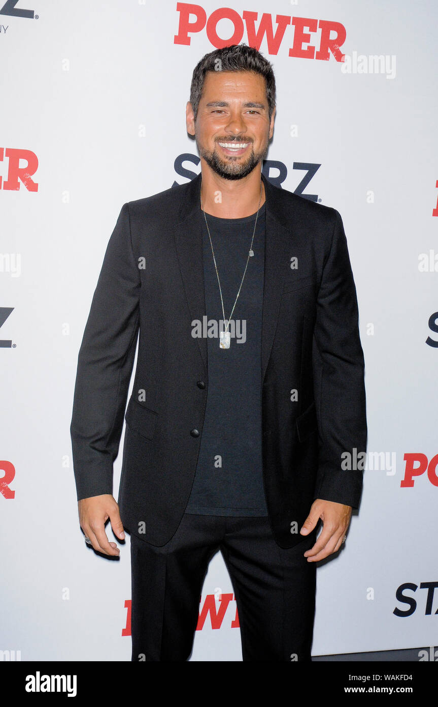 J.R. Ramirez attends the Power Final Season Premiere held at Madison ...
