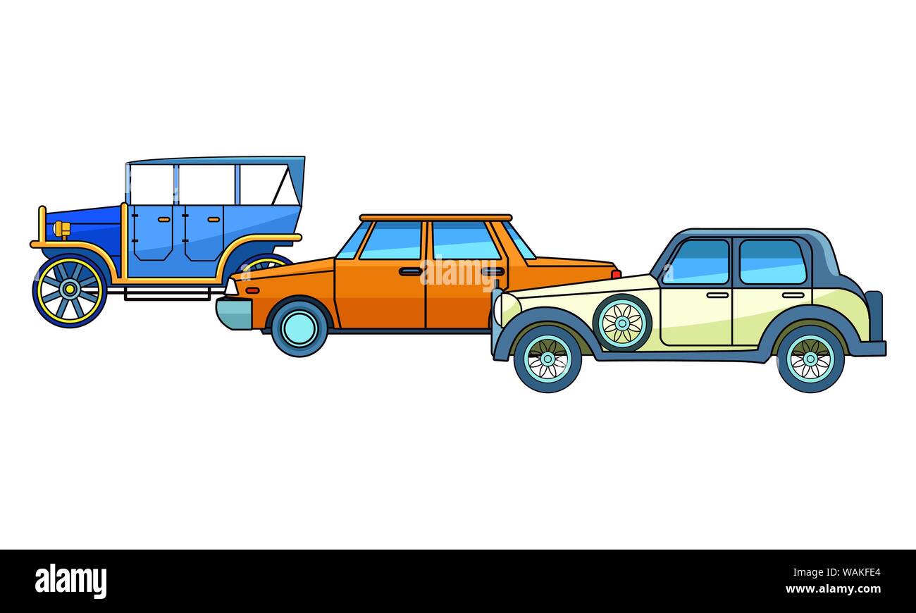 Vintage and classic cars vehicles Stock Vector Image & Art - Alamy