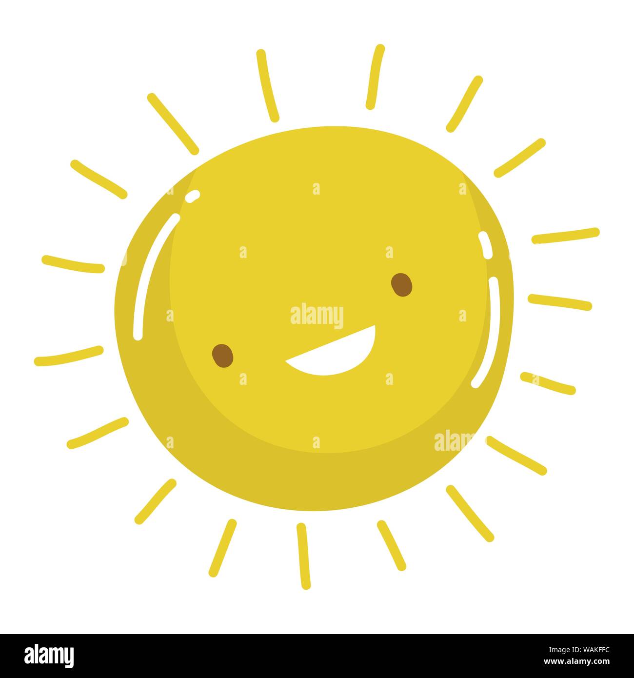 Sun cartoon design, Abstract summer nature tropical season holiday and ...