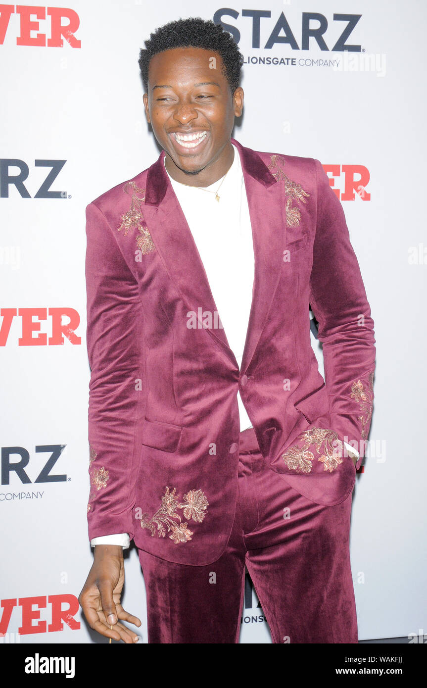 Brandon Michael Hall attends the Power Final Season Premiere held at ...