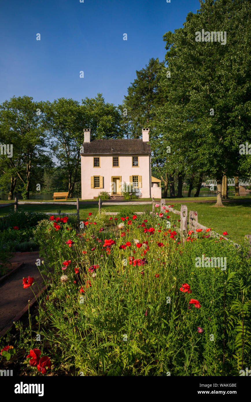 USA, Pennsylvania, Bucks County. Washington Crossing Historic Park ...