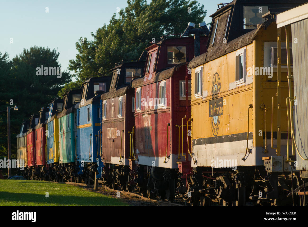 Cabooses hi-res stock photography and images - Alamy
