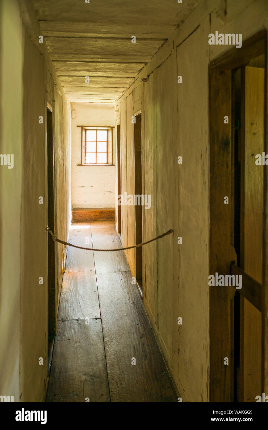 USA, Pennsylvania Dutch Country. Ephrata Cloister, monastery founded by ...