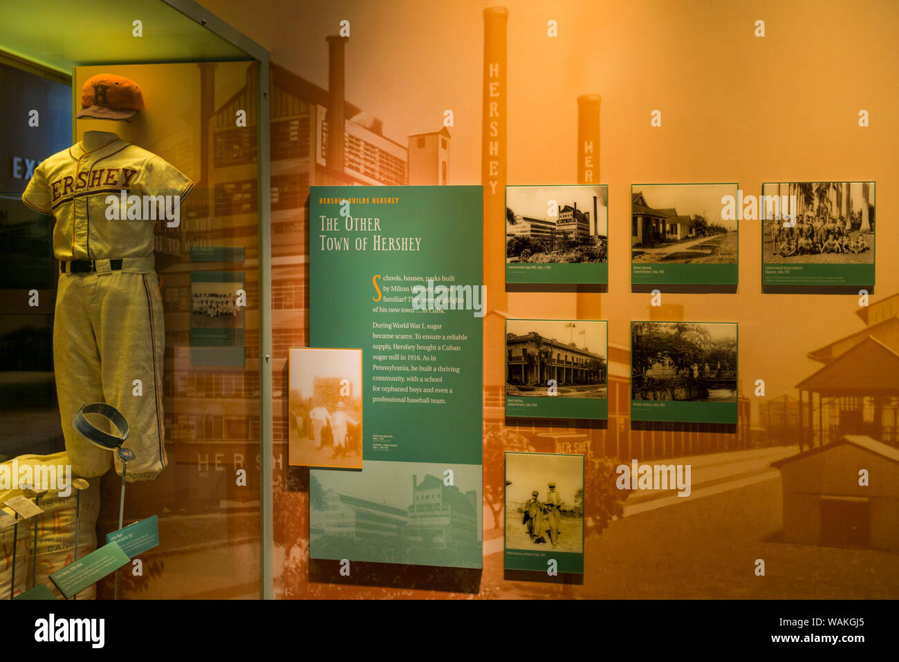 USA, Pennsylvania, Hershey. The Hershey Story, museum of Hershey ...