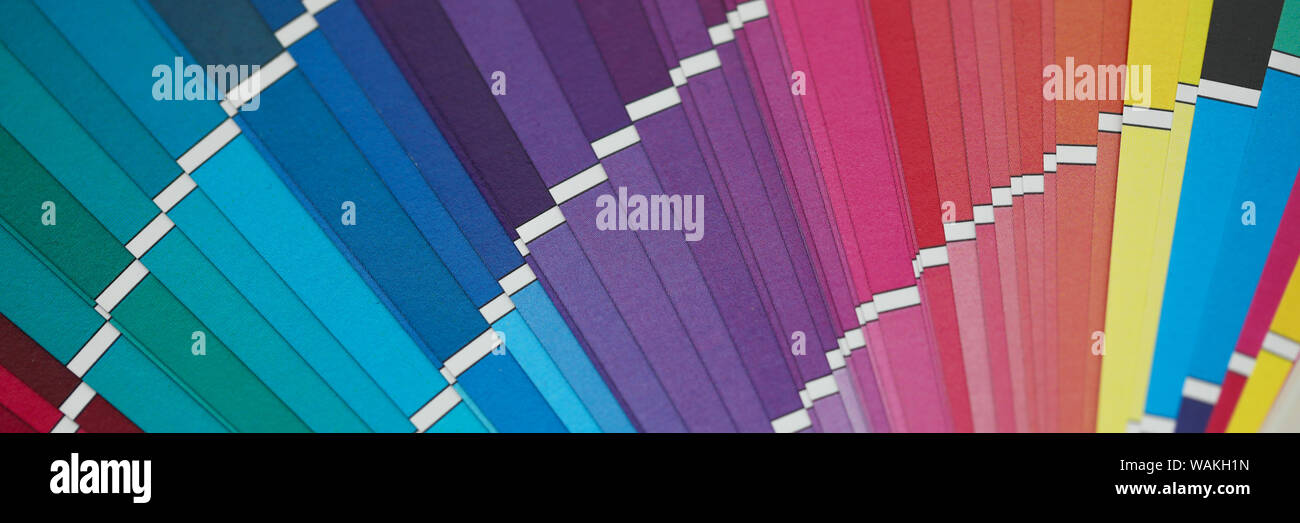 Paper color chart background different hi-res stock photography and ...