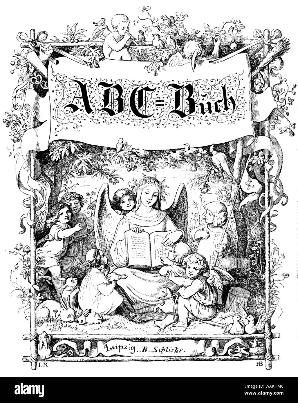 Angel title page Cut Out Stock Images & Pictures - Alamy